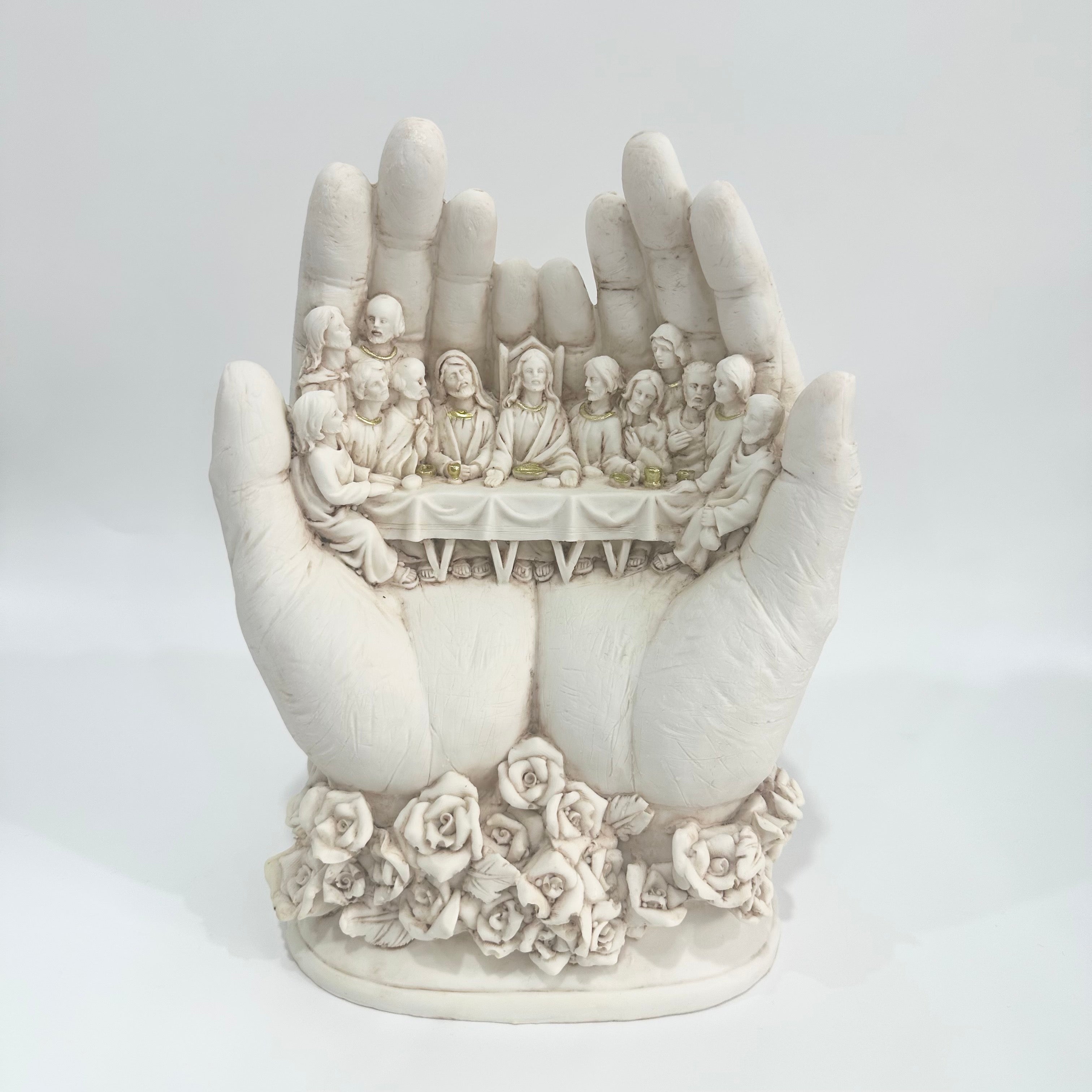 The Last Supper in Hands Statue - Large – Bless My Gift